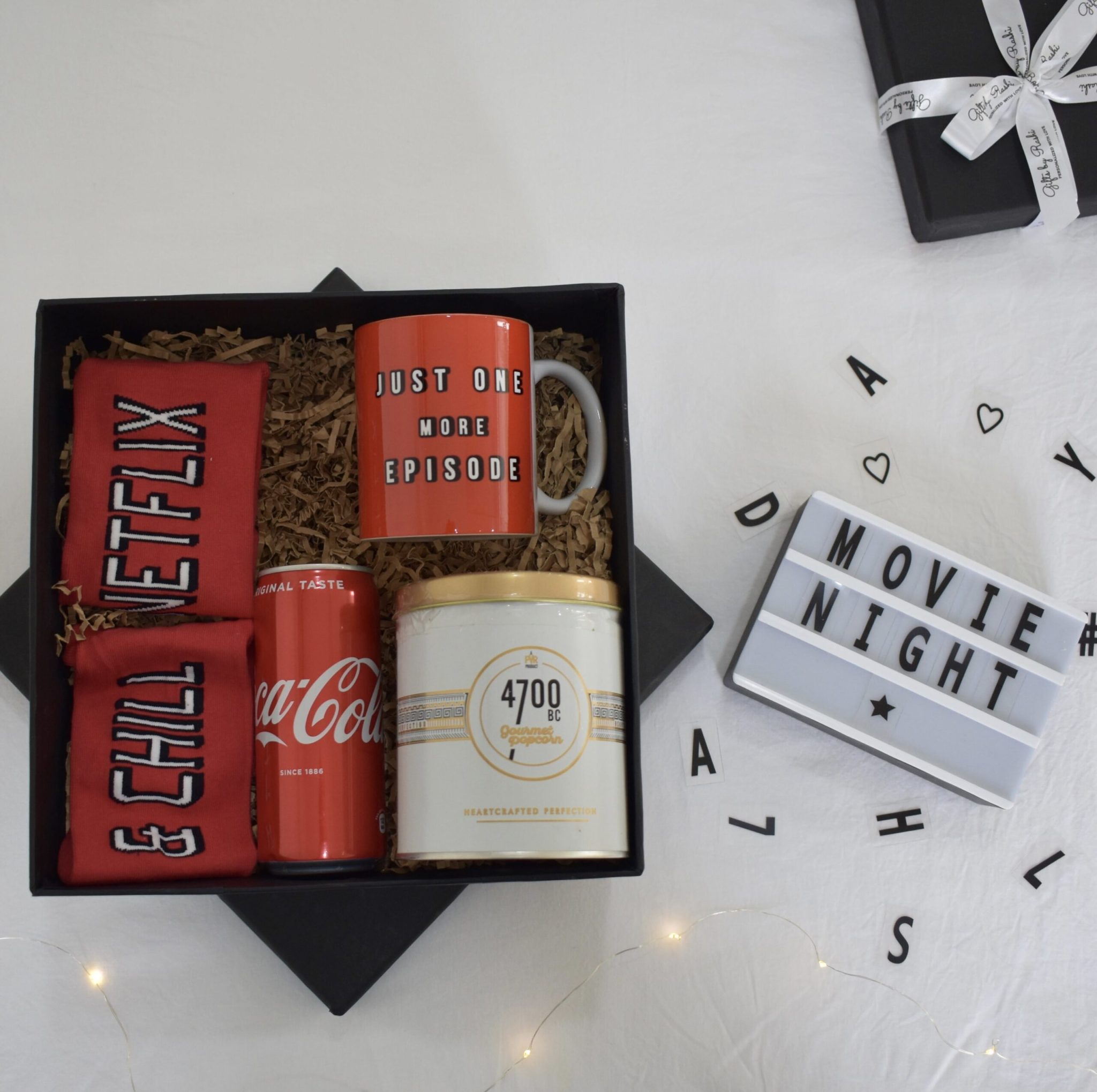 Netflix & Chill Gift Box - Corporate Gifts- The Boxed Wishes